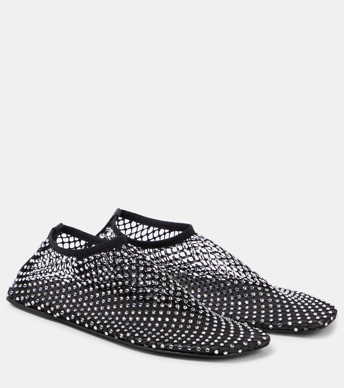 Christopher Esber Minette embellished mesh ballet flats Christopher Esber