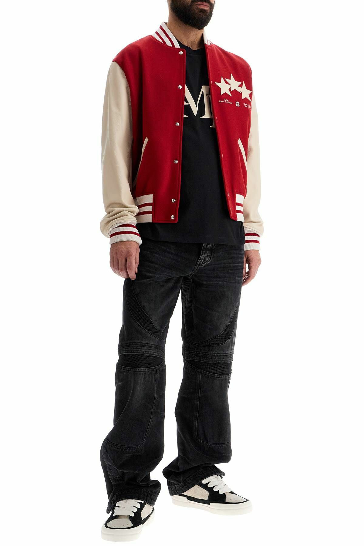 AMIRI stars bomber jacket Red Amiri