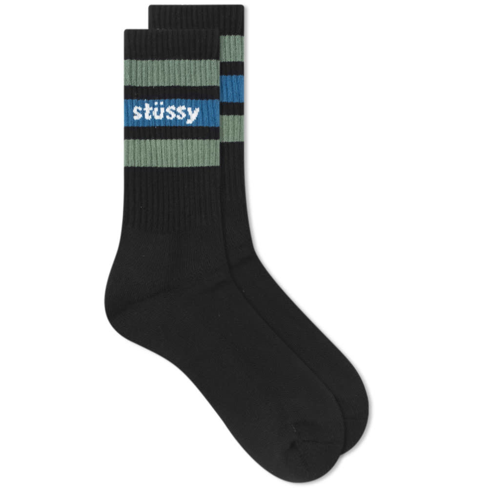 Stussy SP19 Stripe Crew Sock Stussy
