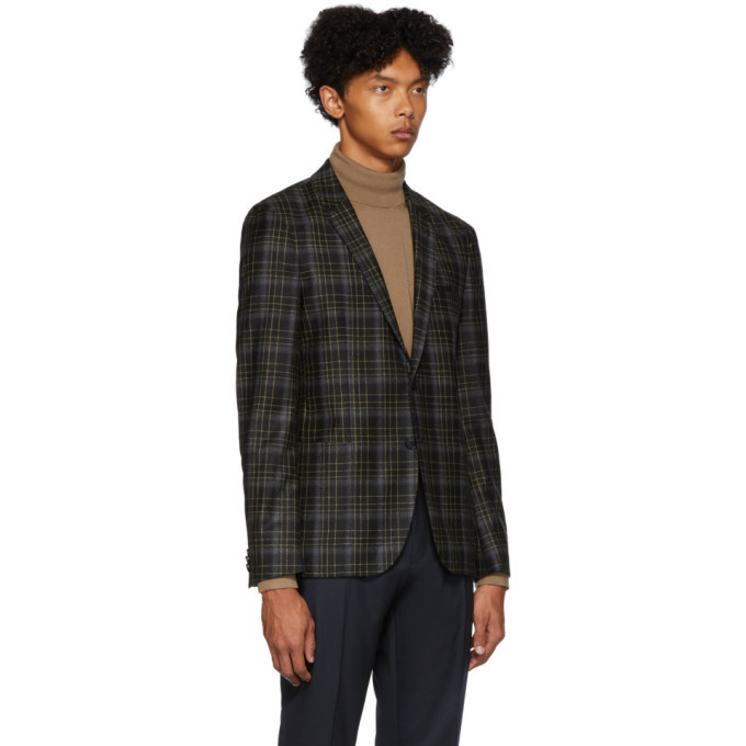Hugo Black Check Anfred 193 Blazer Hugo Boss