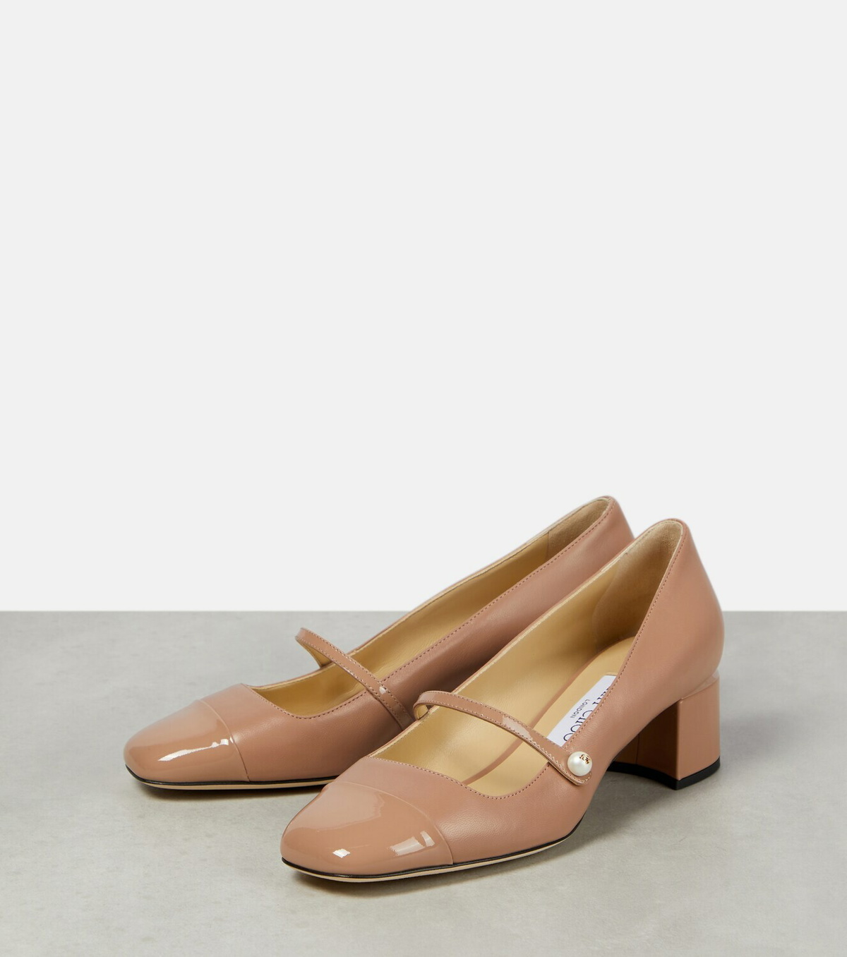 Jimmy Choo Elisa 45 leather pumps Jimmy Choo