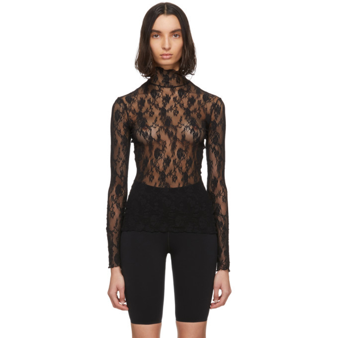 Wolford Black Katherina Turtleneck Wolford