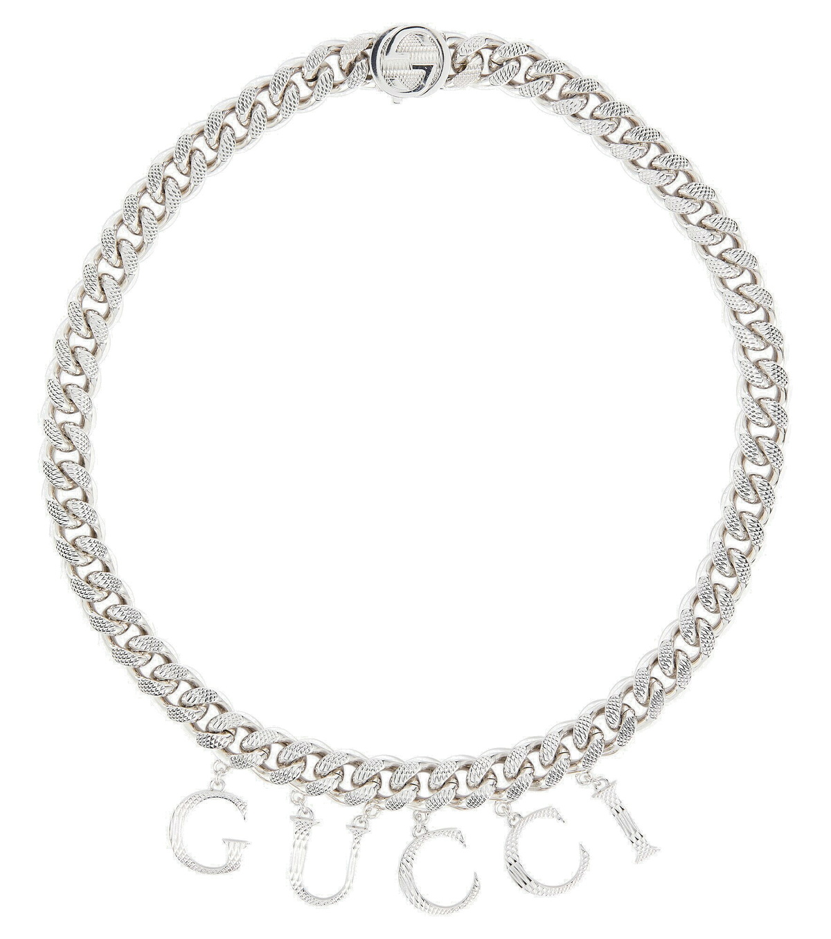 Gucci - Logo chain-link choker Gucci