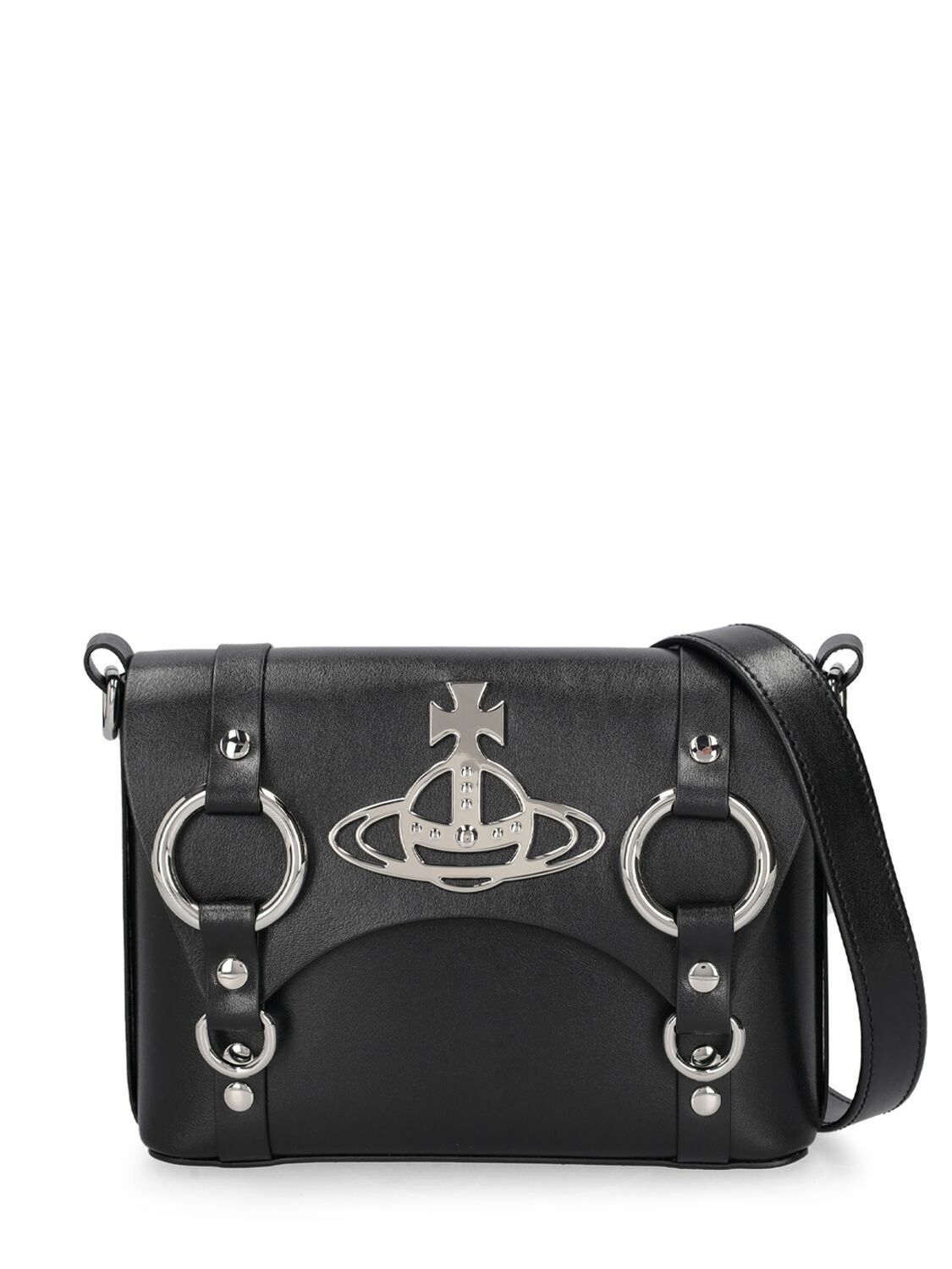 VIVIENNE WESTWOOD - Kim Smooth Leather Crossbody Bag Vivienne Westwood