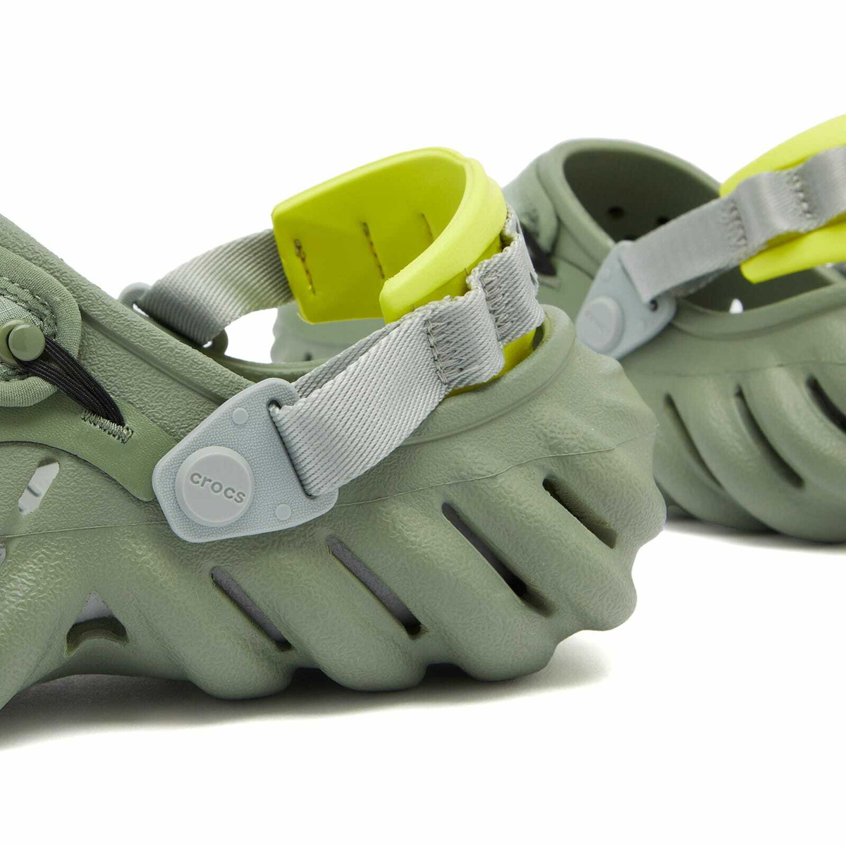 Crocs Echo Ripstop Clog in Moss Multi Crocs