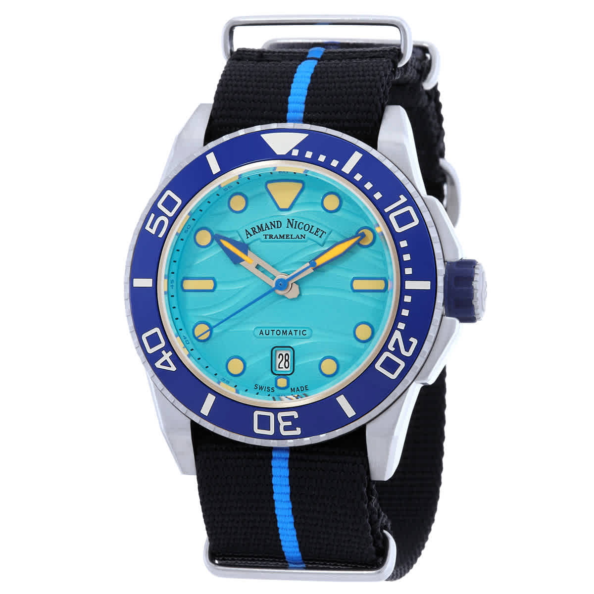 Armand Nicolet JSH Automatic Mens Watch A480PGU-TF-BN24480AANU Armand ...