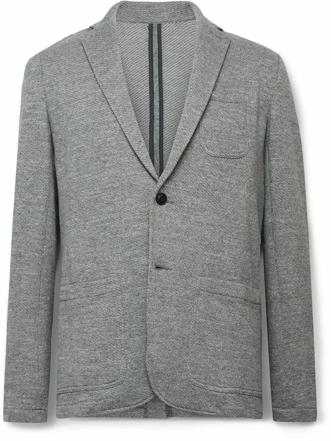 Faherty - Inlet Slim-Fit Cotton-Blend Blazer - Gray Faherty