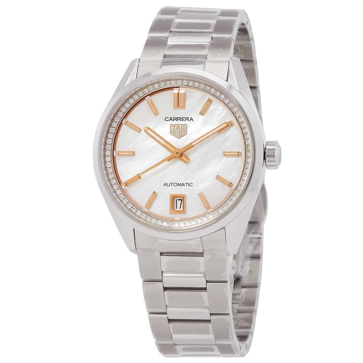 Tag Heuer Carrera Automatic Diamond Ladies Watch WBN231C.BA0001 TAG Heuer