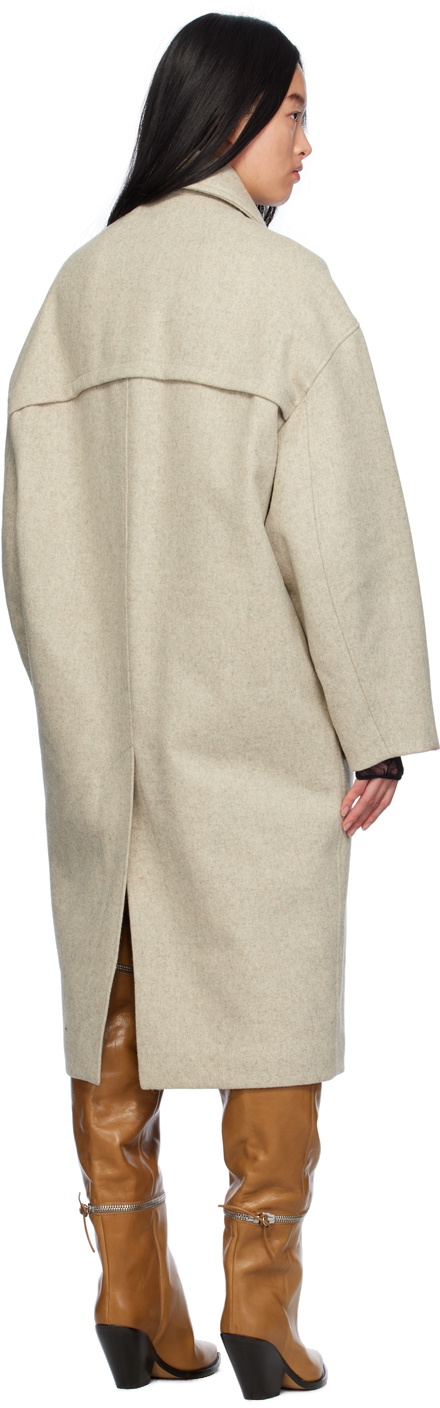 Isabel Marant Beige Fabiola Coat Isabel Marant