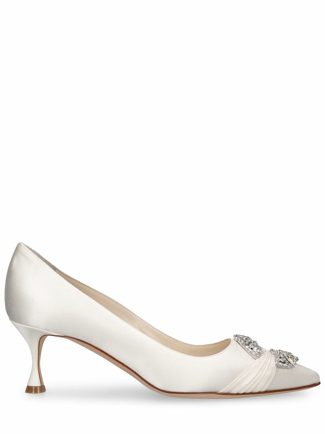 MANOLO BLAHNIK - 50mm Maidapump Satin Pumps Manolo Blahnik
