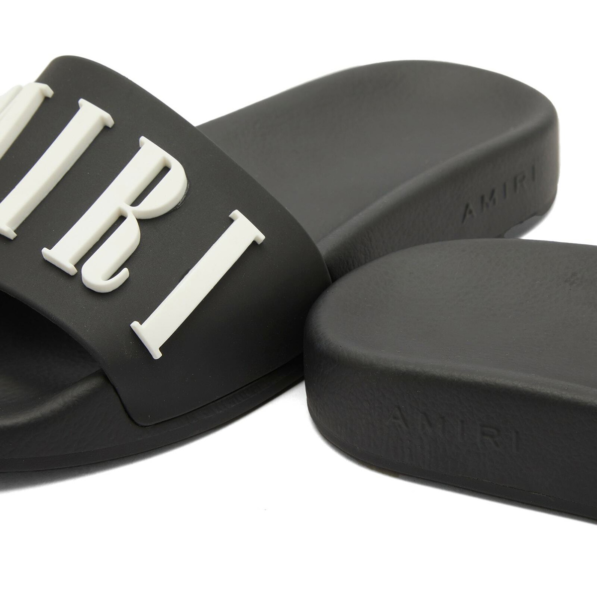 AMIRI Women's Poolslide in Black/White Amiri