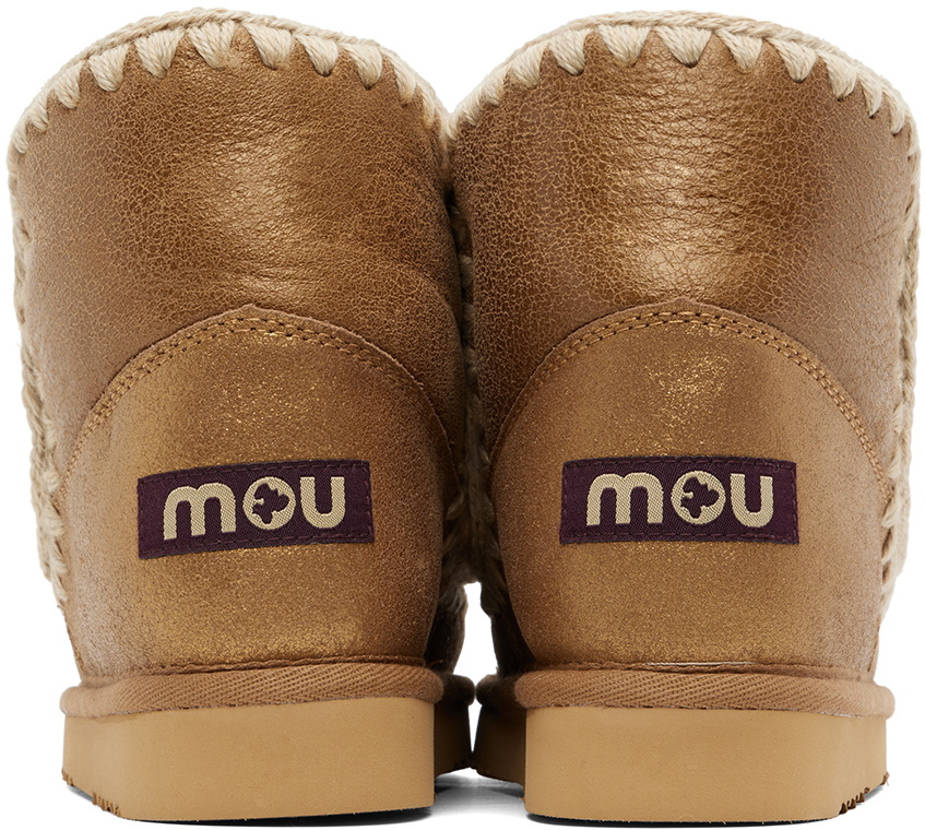 Mou Beige Suede Boots Mounser