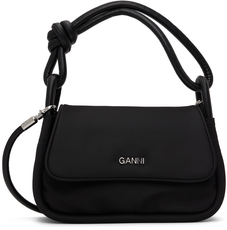 GANNI Black Knot Bag GANNI