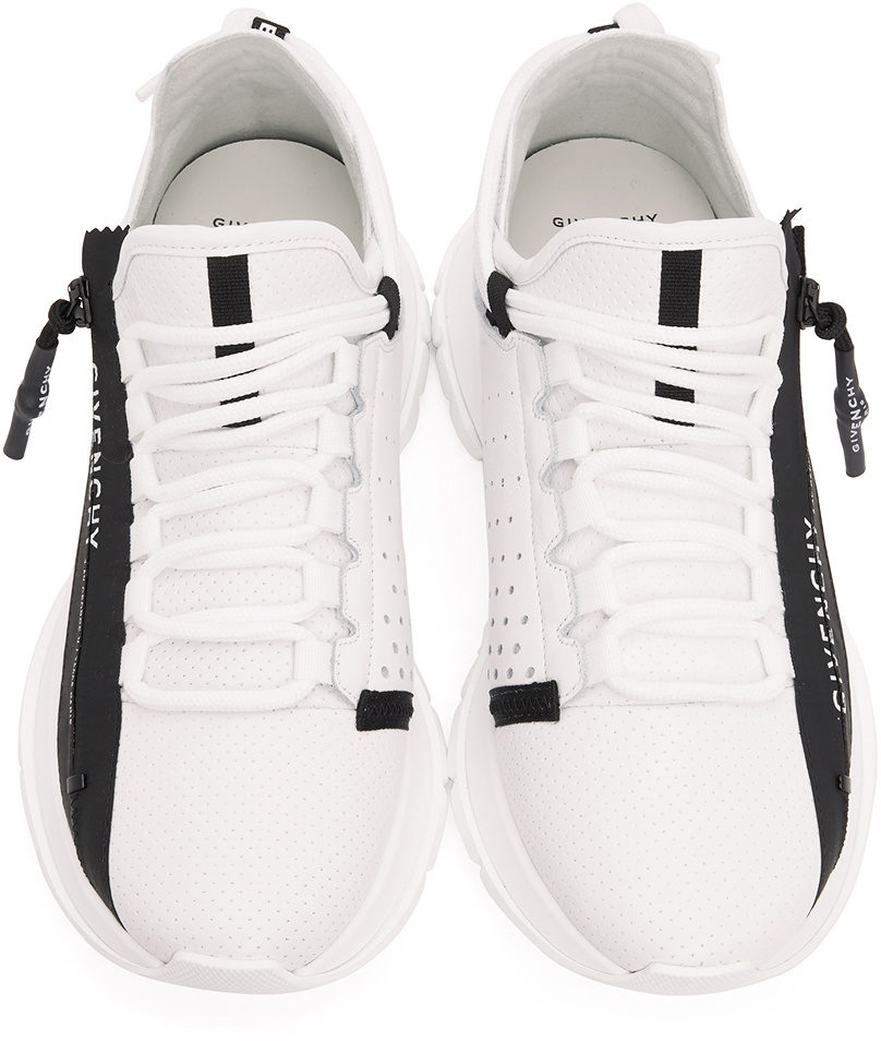 Givenchy White Spectre Zip Low Sneakers Givenchy