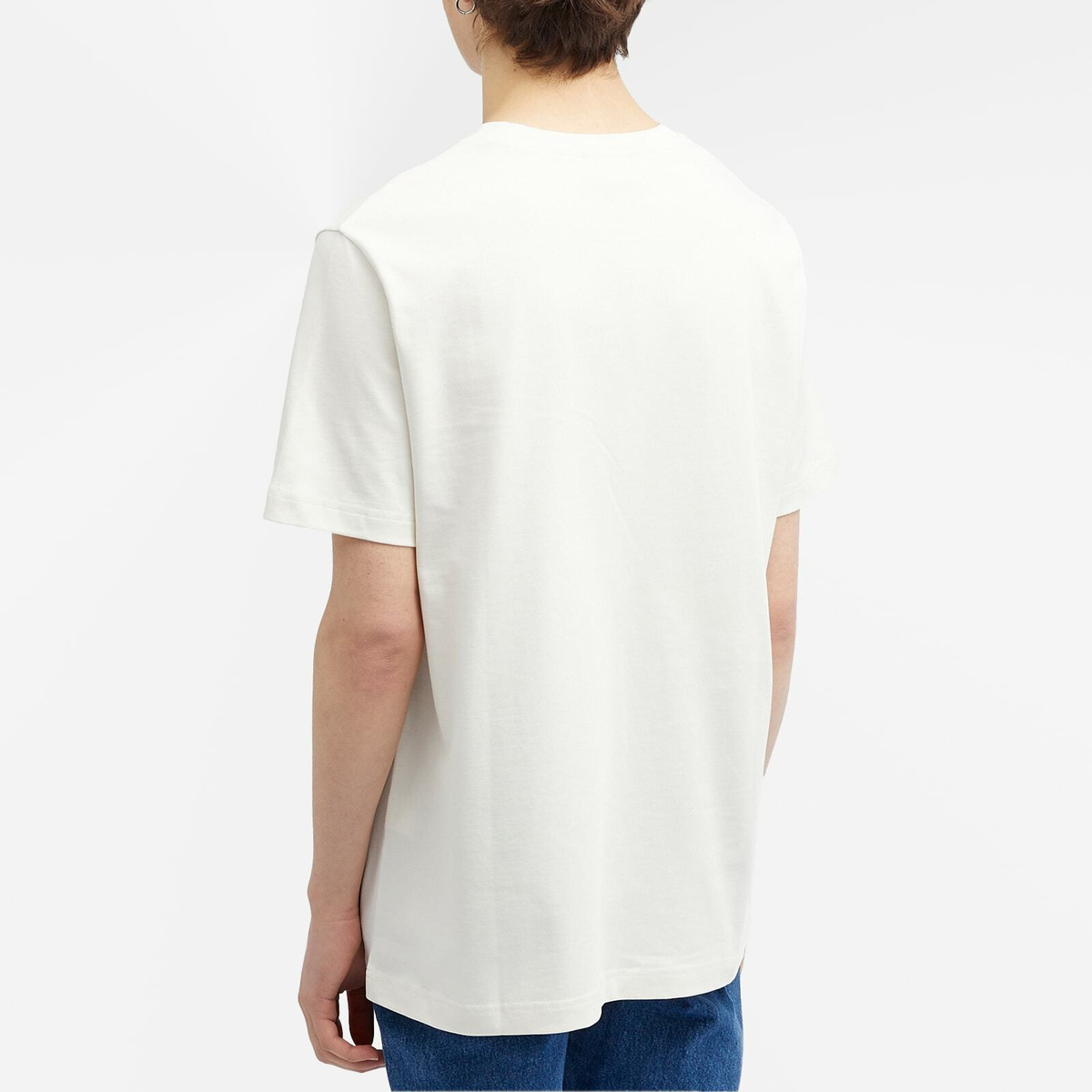 A.P.C. Men's Isaac Logo T-Shirt in Chalk A.P.C.