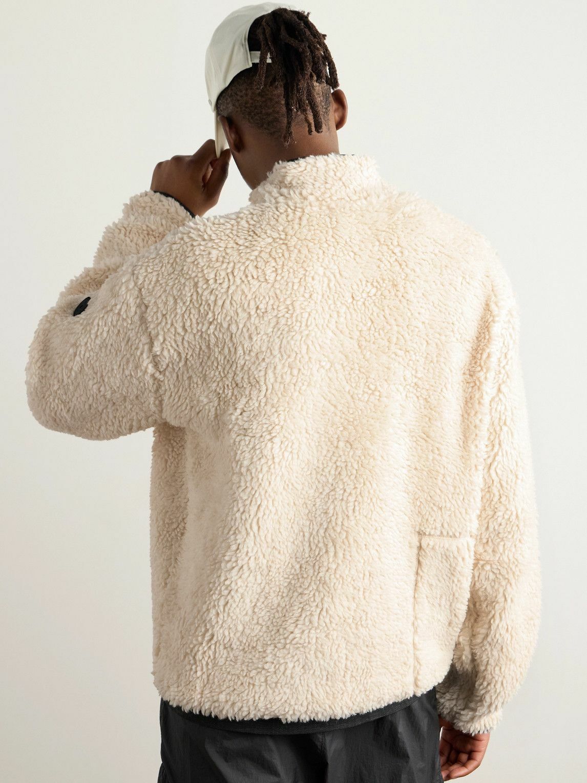 DISTRICT VISION - Doug Fleece Half-Zip Sweatshirt - Neutrals District ...