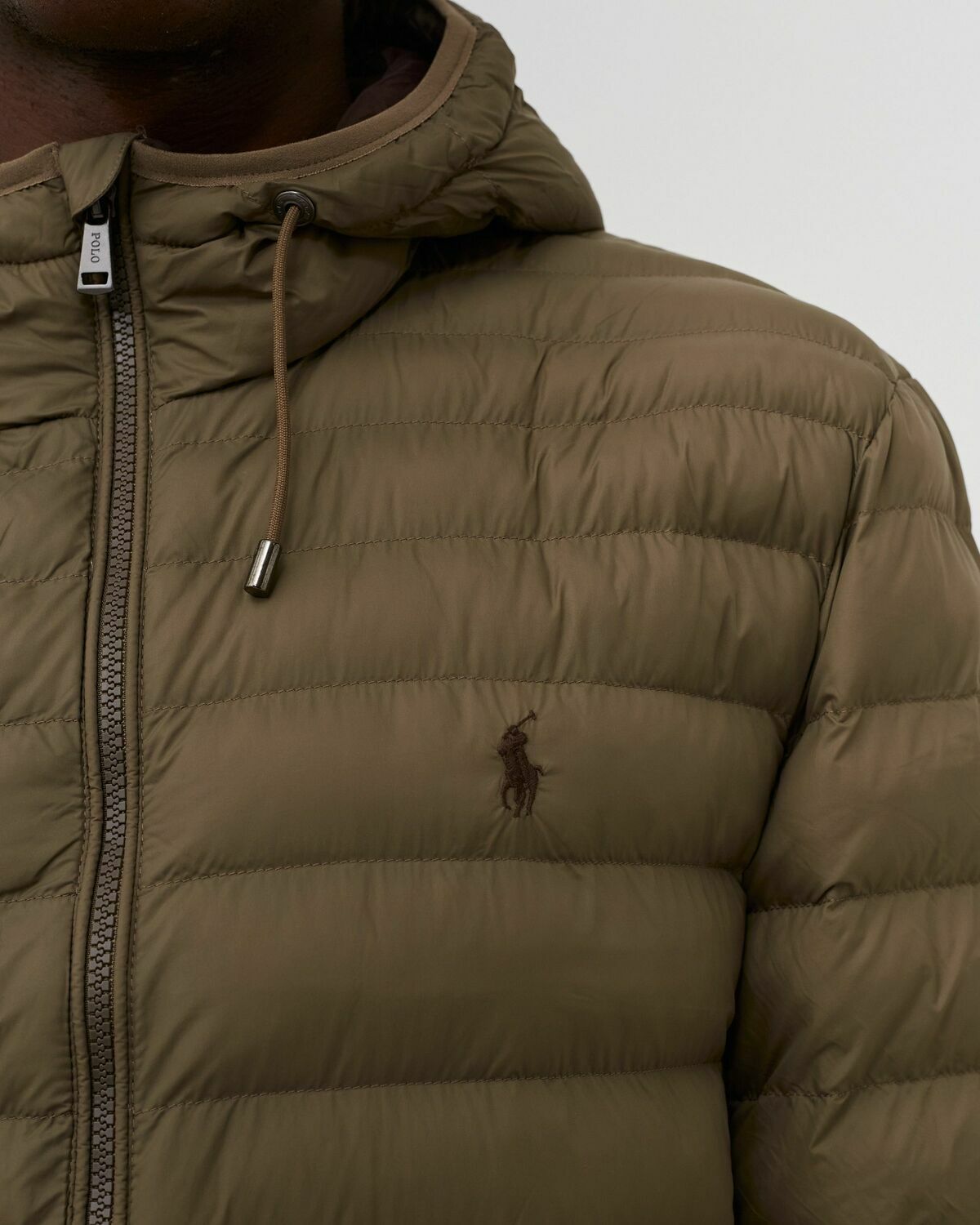 Polo Ralph Lauren Terra Insulated Bomber Jacket Brown Down & Puffer ...