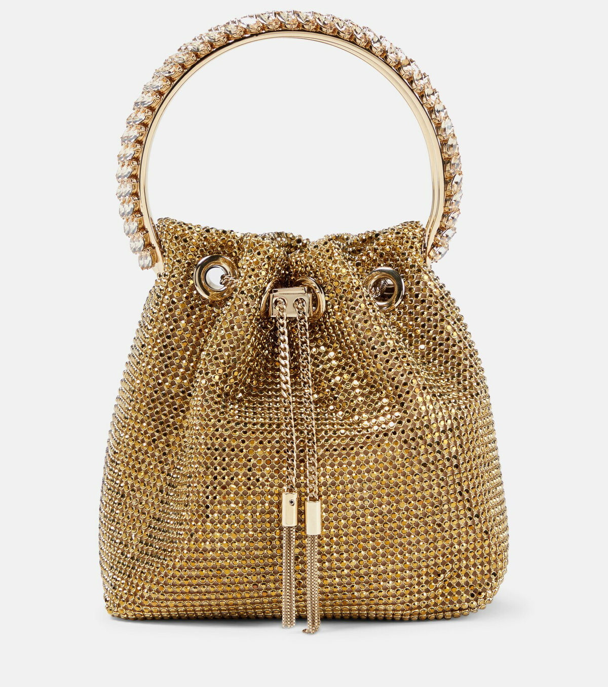 Jimmy Choo - Bon Bon embellished bucket bag Jimmy Choo