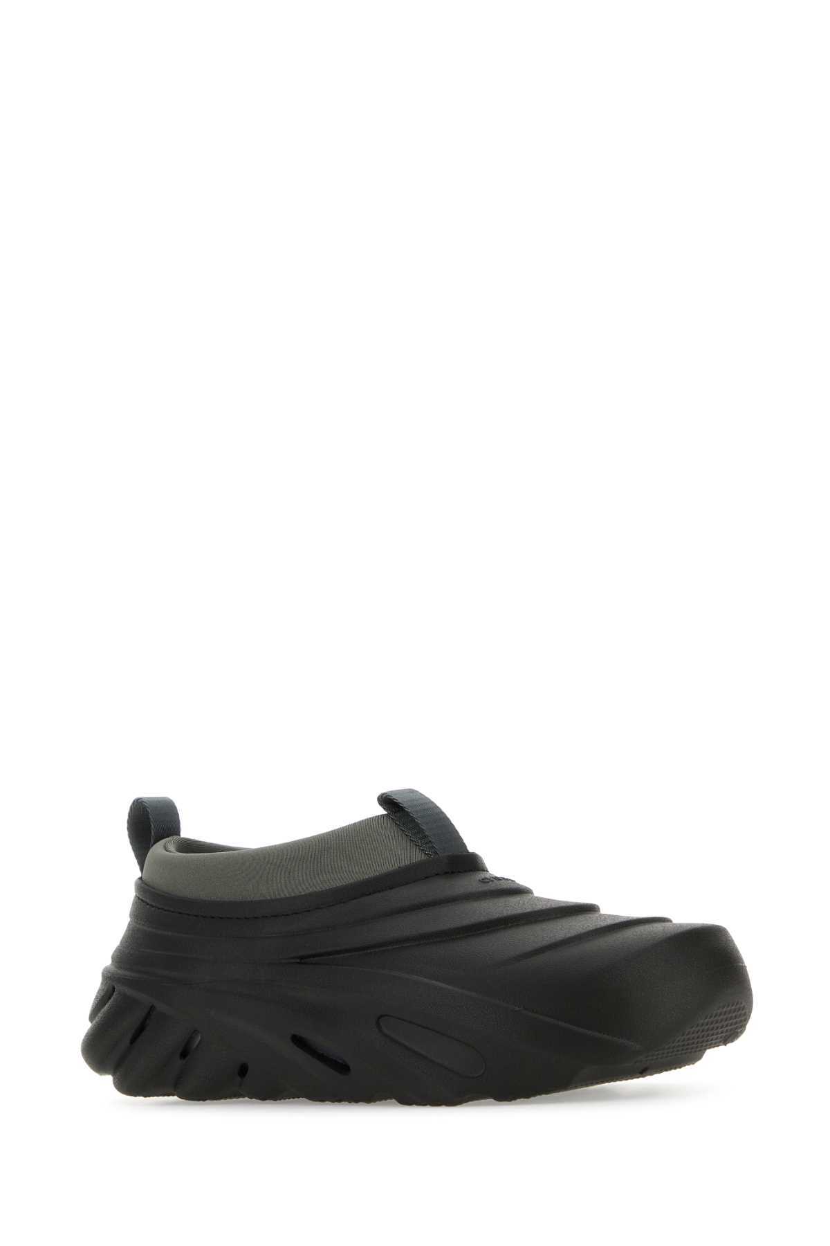 Crocs Black Rubber Echo Storm Slip Ons Crocs