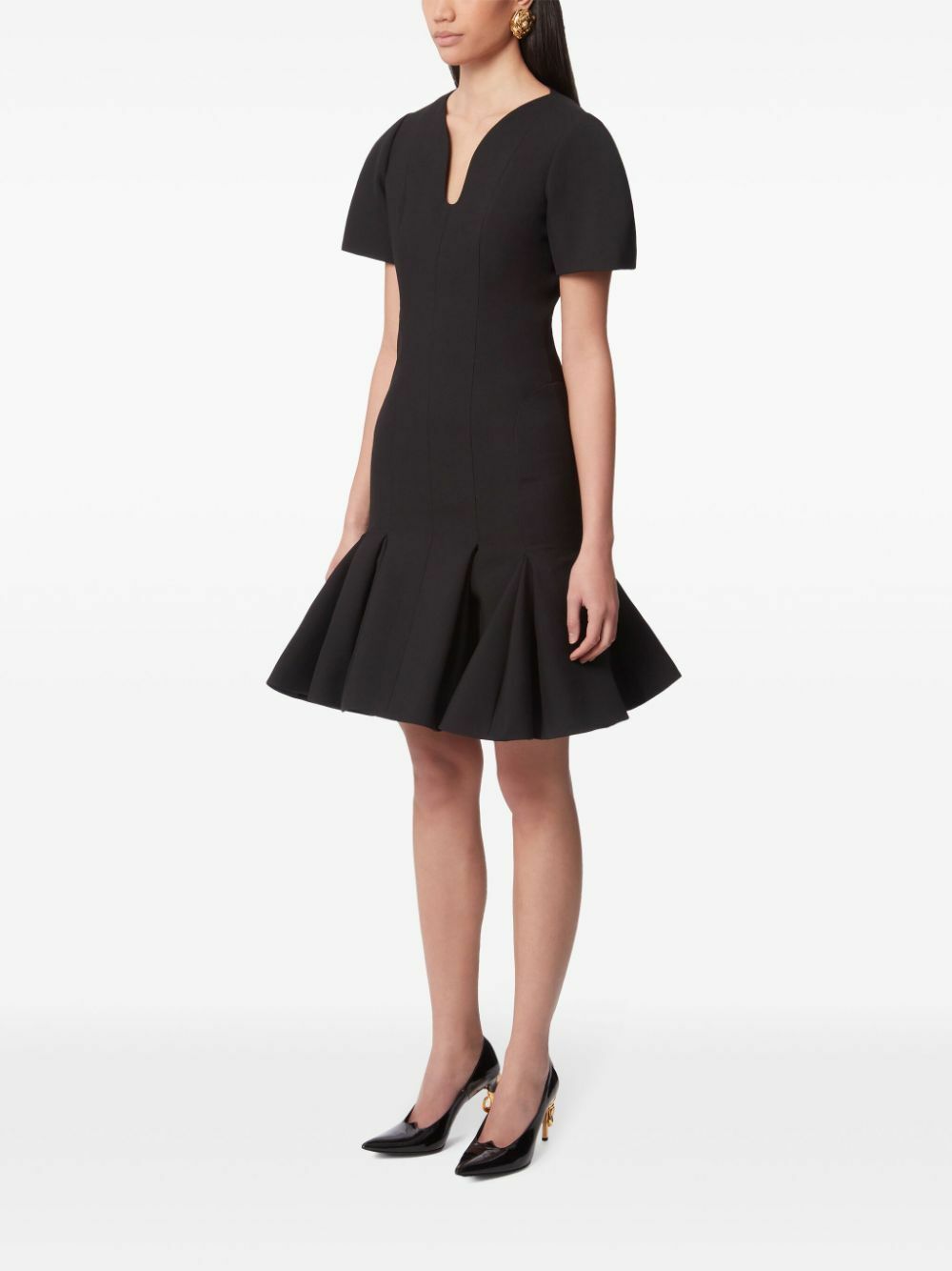 Nina Ricci Puplum Dress Nina Ricci