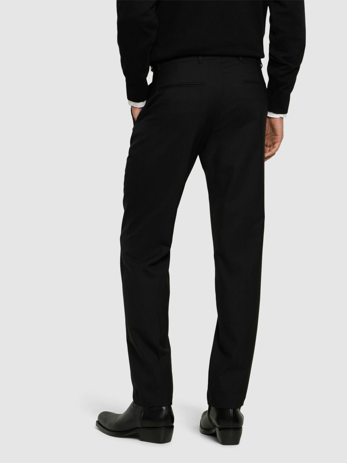 VERSACE Formal Wool Pants Versace