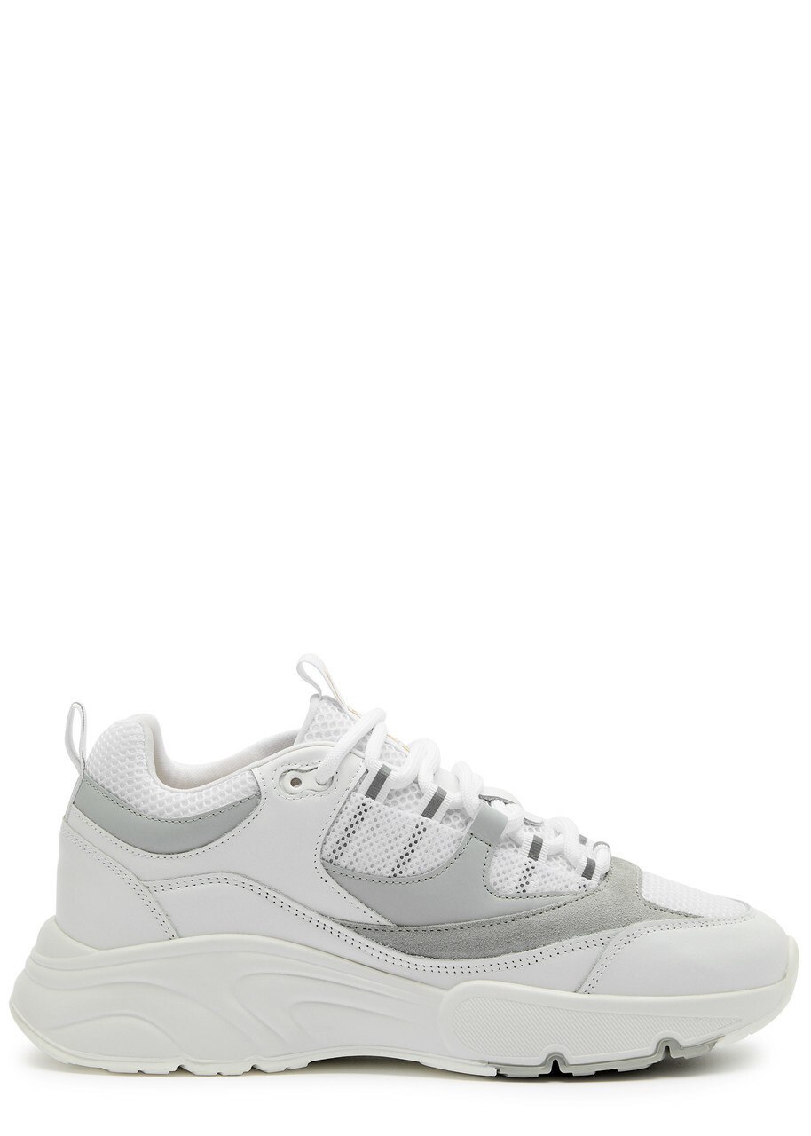 Cleens Aero Runner Panelled Mesh Sneakers White Cleens