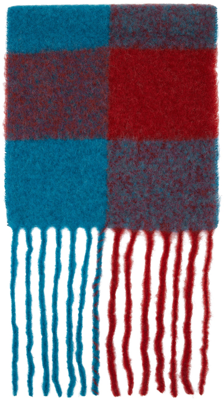 Andersson Bell Blue & Red Billy Scarf Andersson Bell