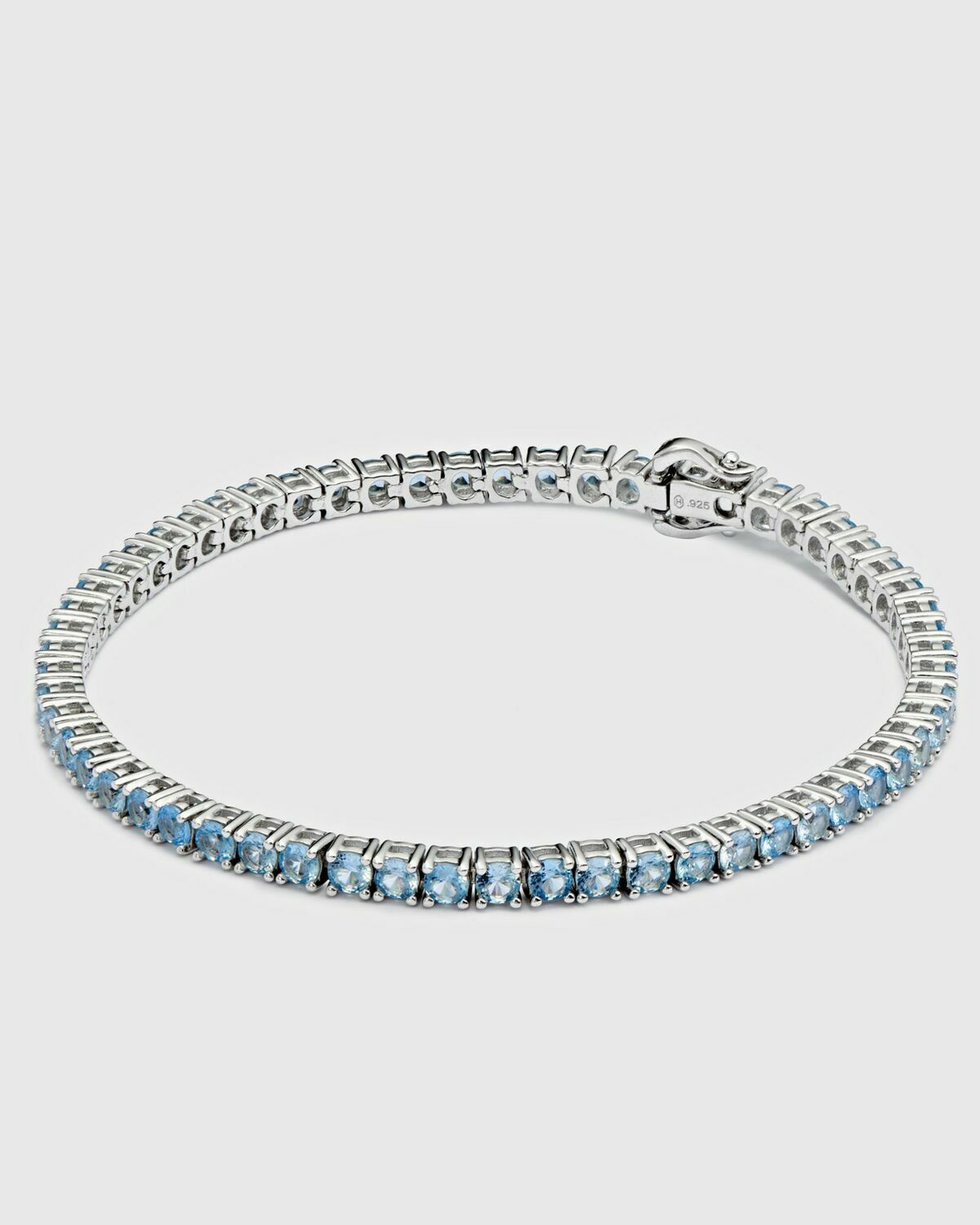 Hatton Labs CLASSIC TENNIS BRACELET S blue/silver Mens Jewellery Hatton ...