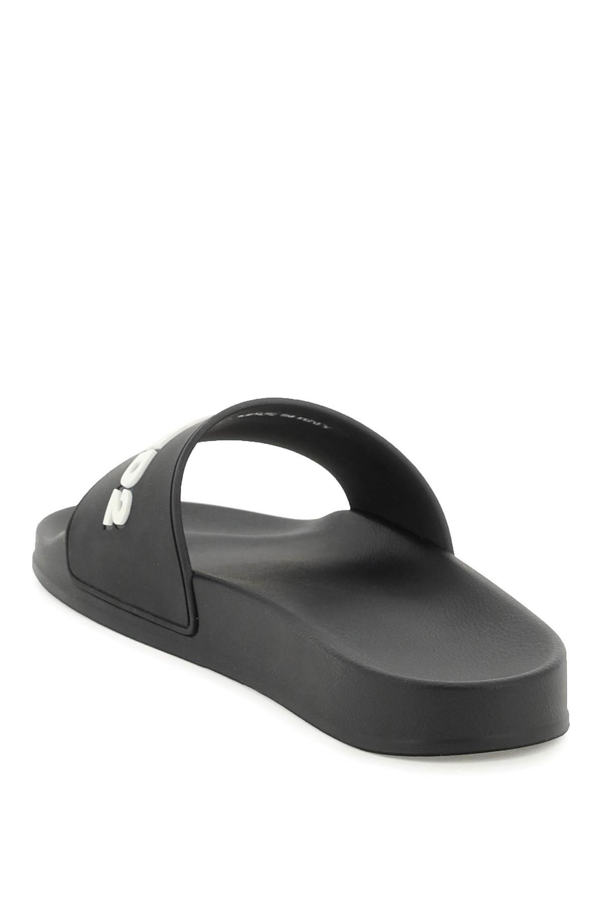 Dsquared2 Logo Rubber Slides Dsquared2