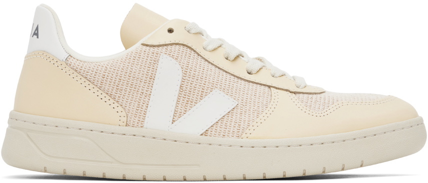 VEJA Beige V-10 J-Mesh Sneakers VEJA