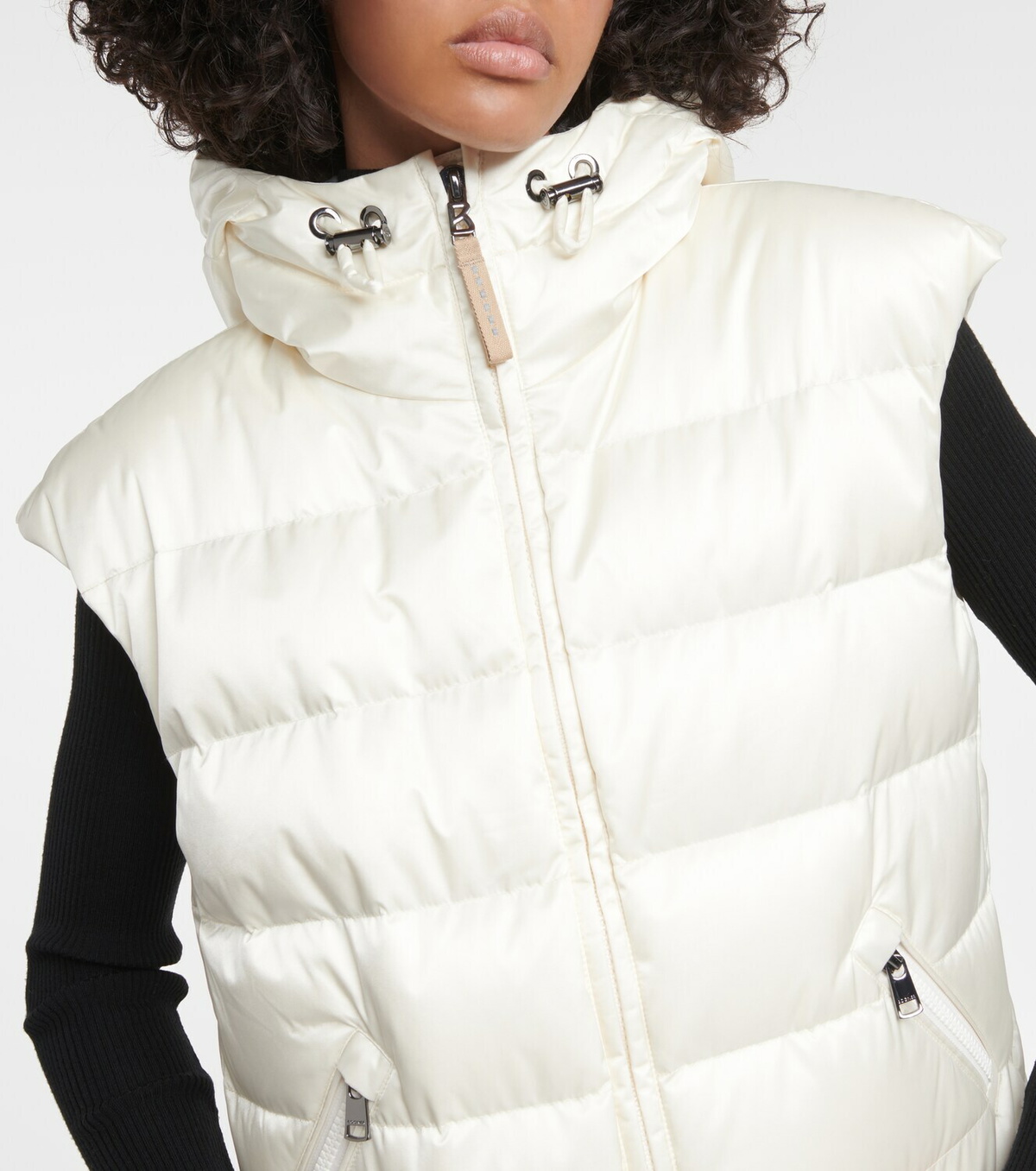 Bogner Vreni-D satin down vest Bogner