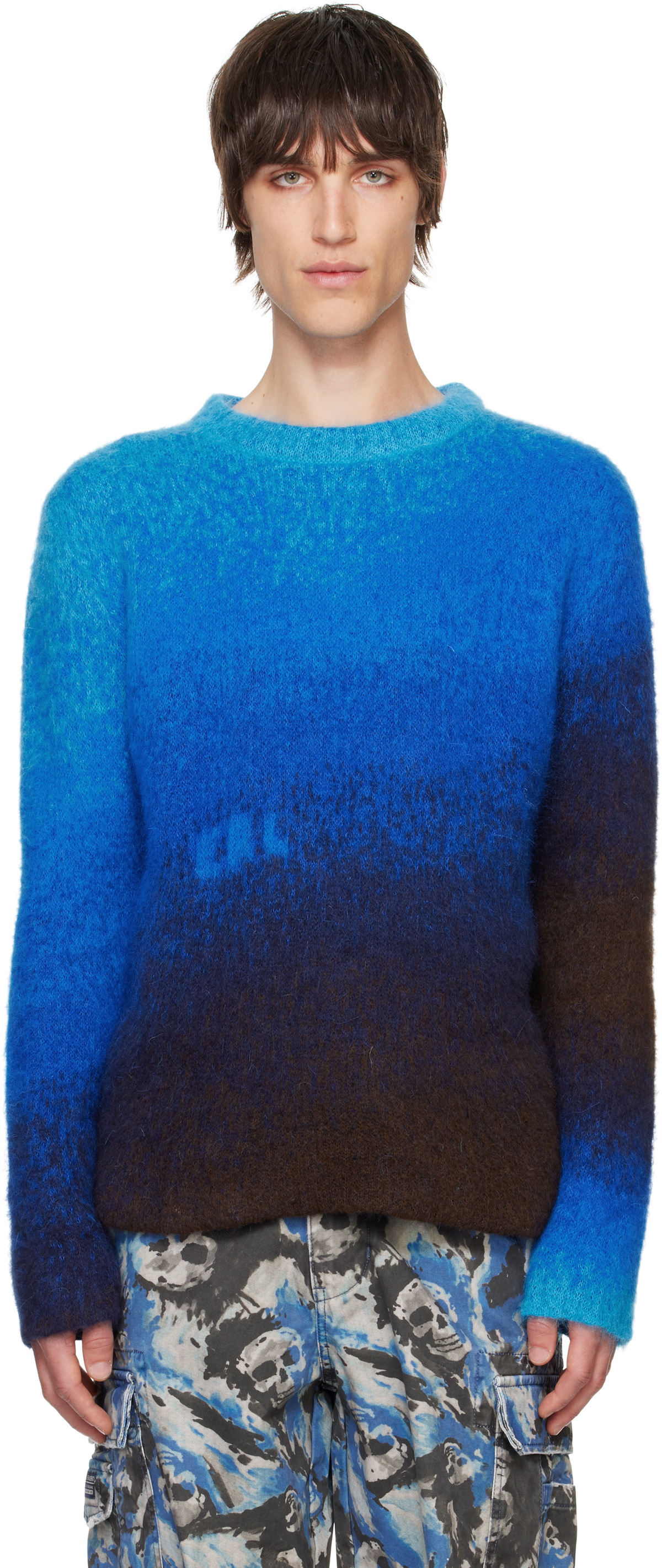 ERL Blue Gradient Sweater ERL