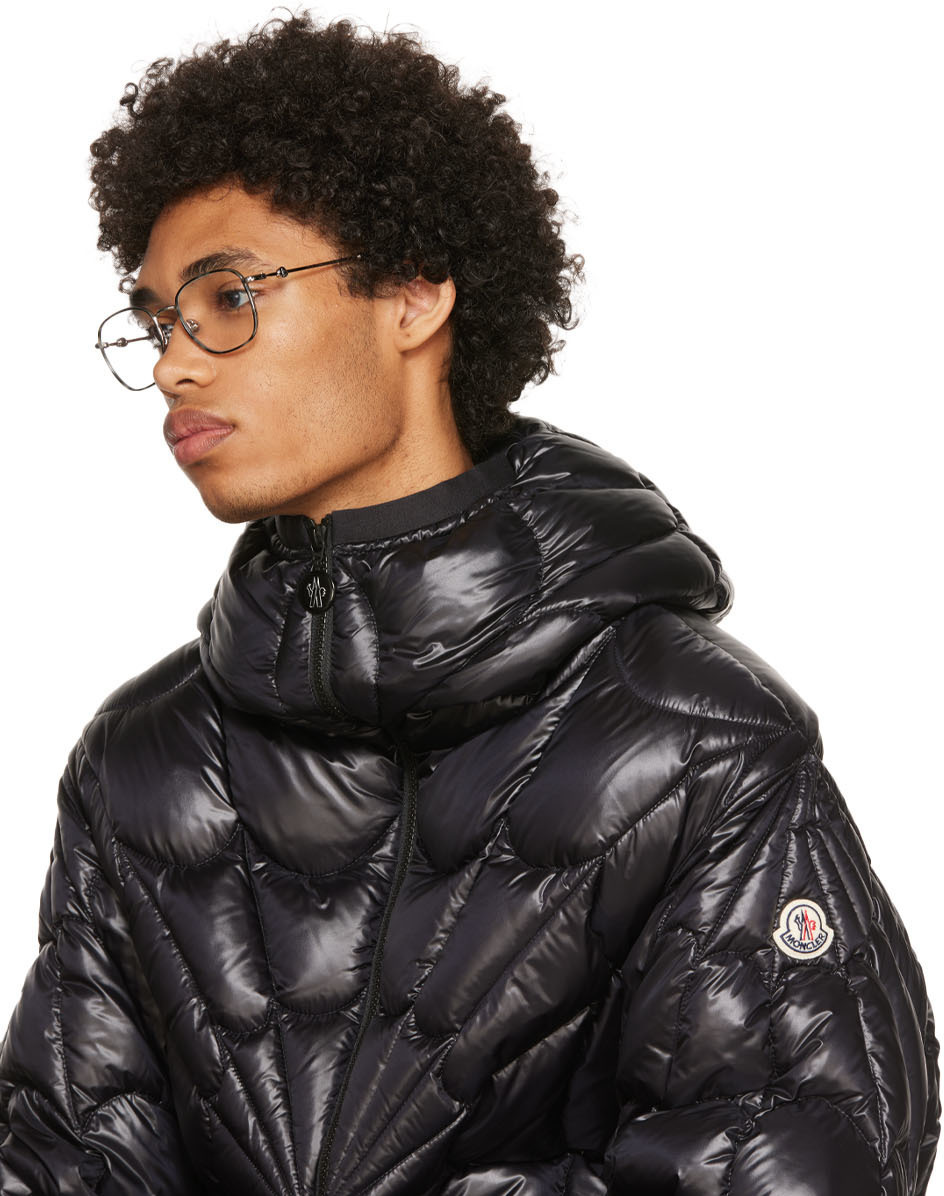 Moncler Silver Shiny Glasses Moncler