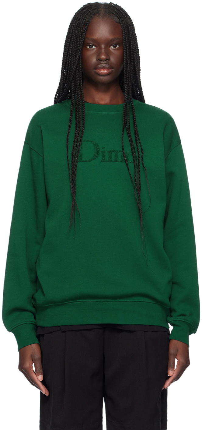 Dime Green Classic Logo Sweatshirt Dime