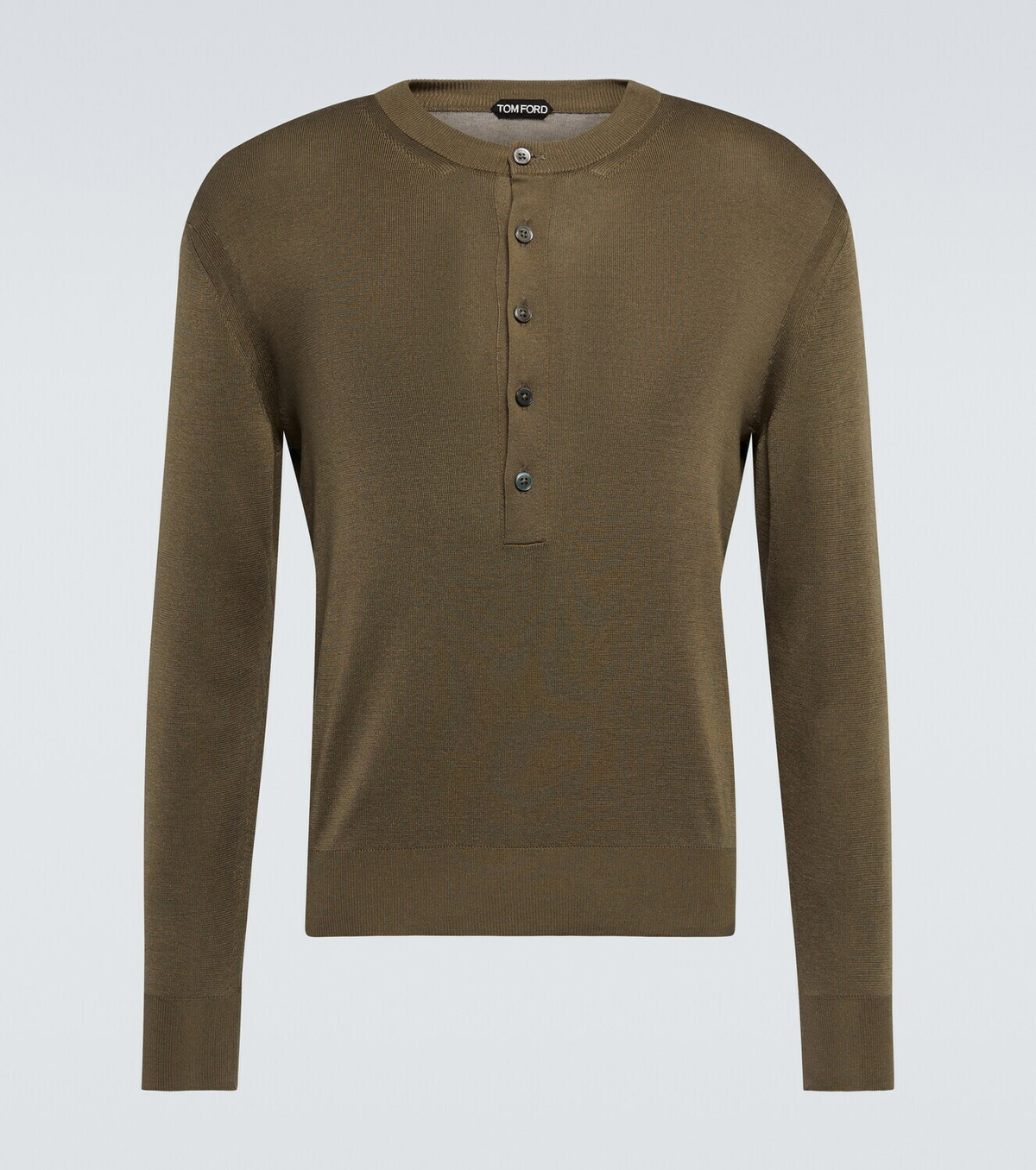 Tom Ford Silk Henley shirt TOM FORD