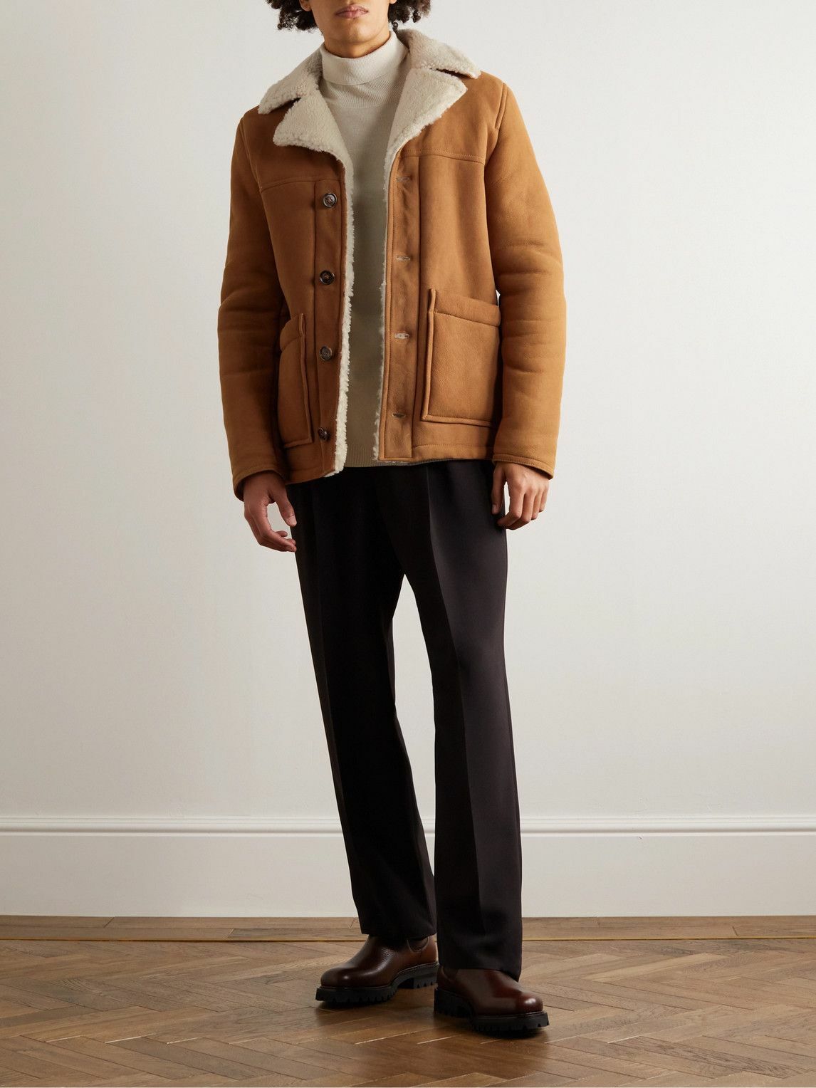 Valstar - Shearling Jacket - Brown Valstarino
