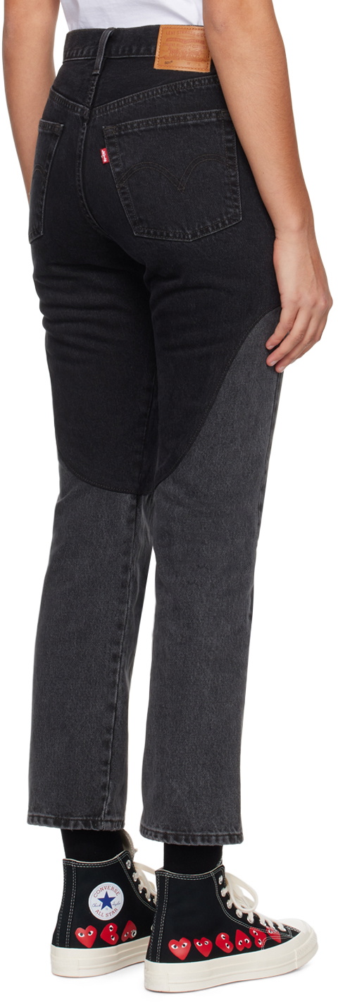 Levi's Black 501 Original Chaps Jeans Levi's Red