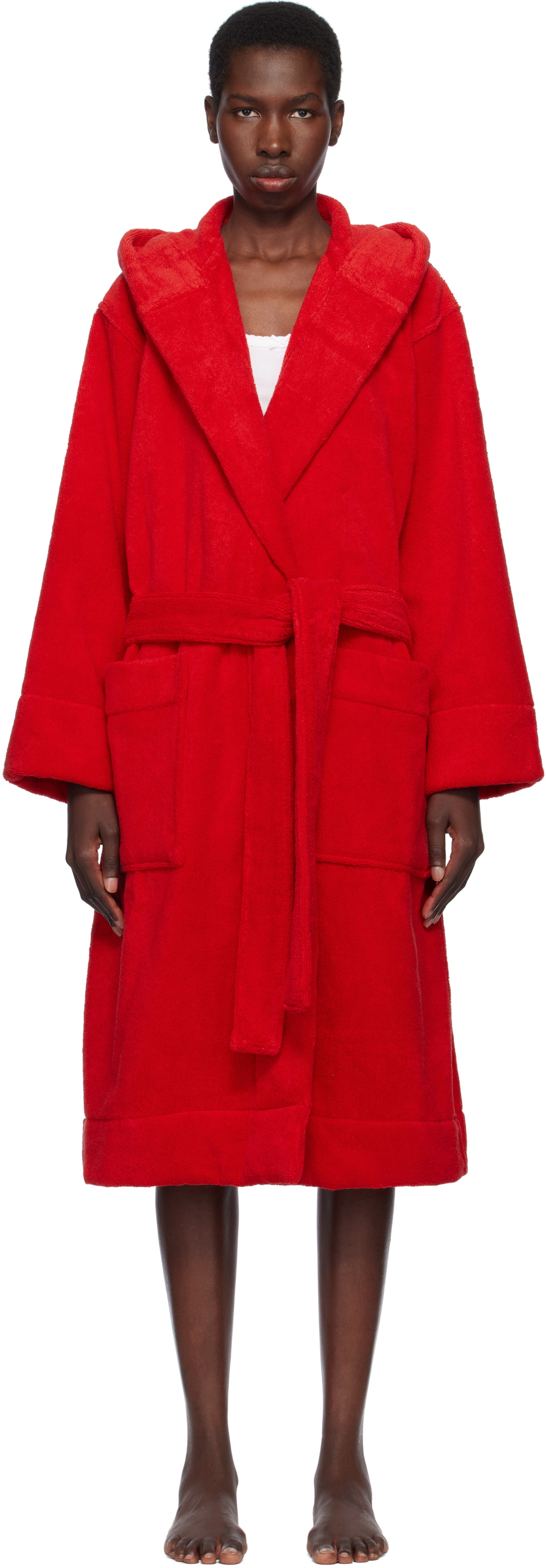 MAGNIBERG Red Gelato Bathrobe