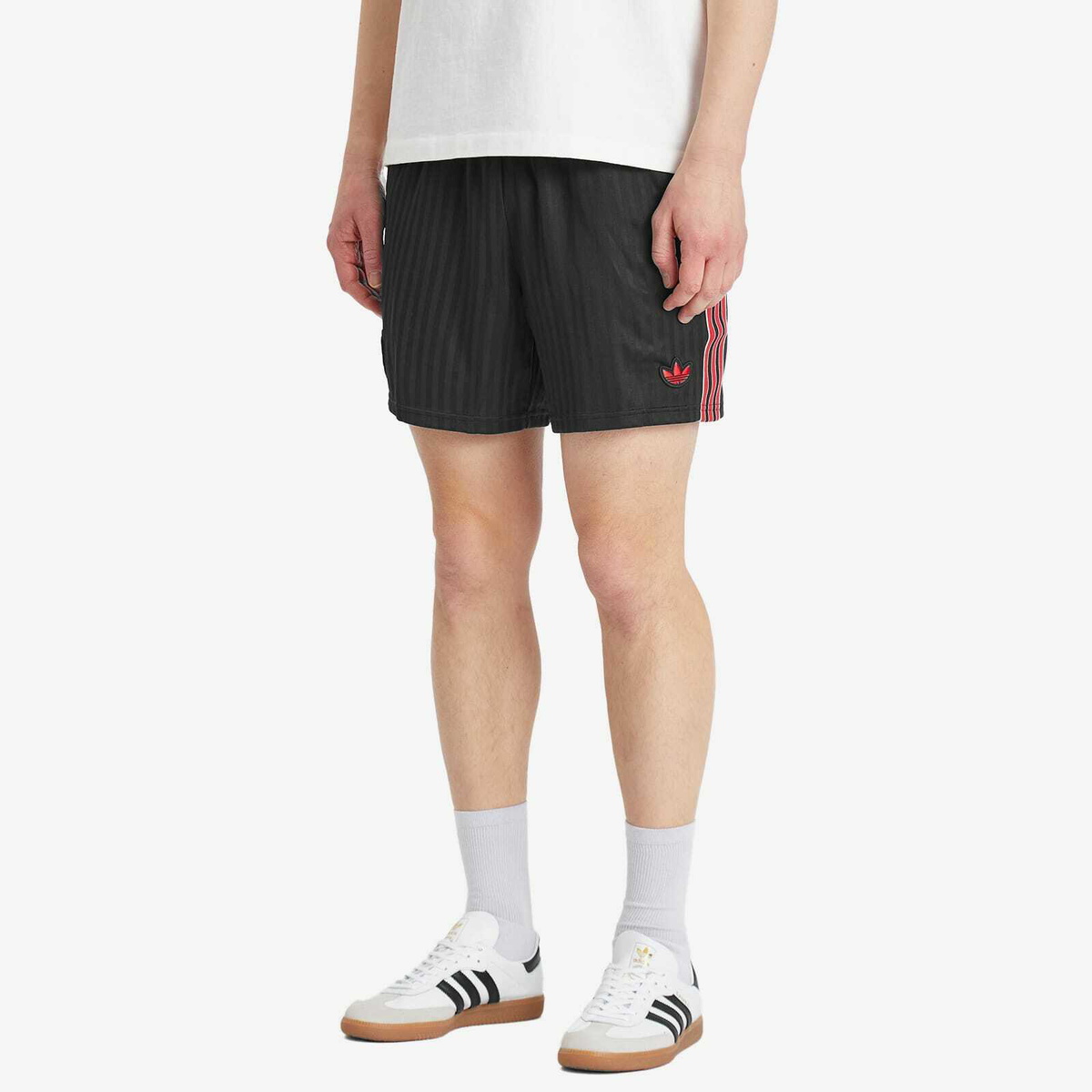 Adidas Men's MUFC Icon Shorts in Black adidas