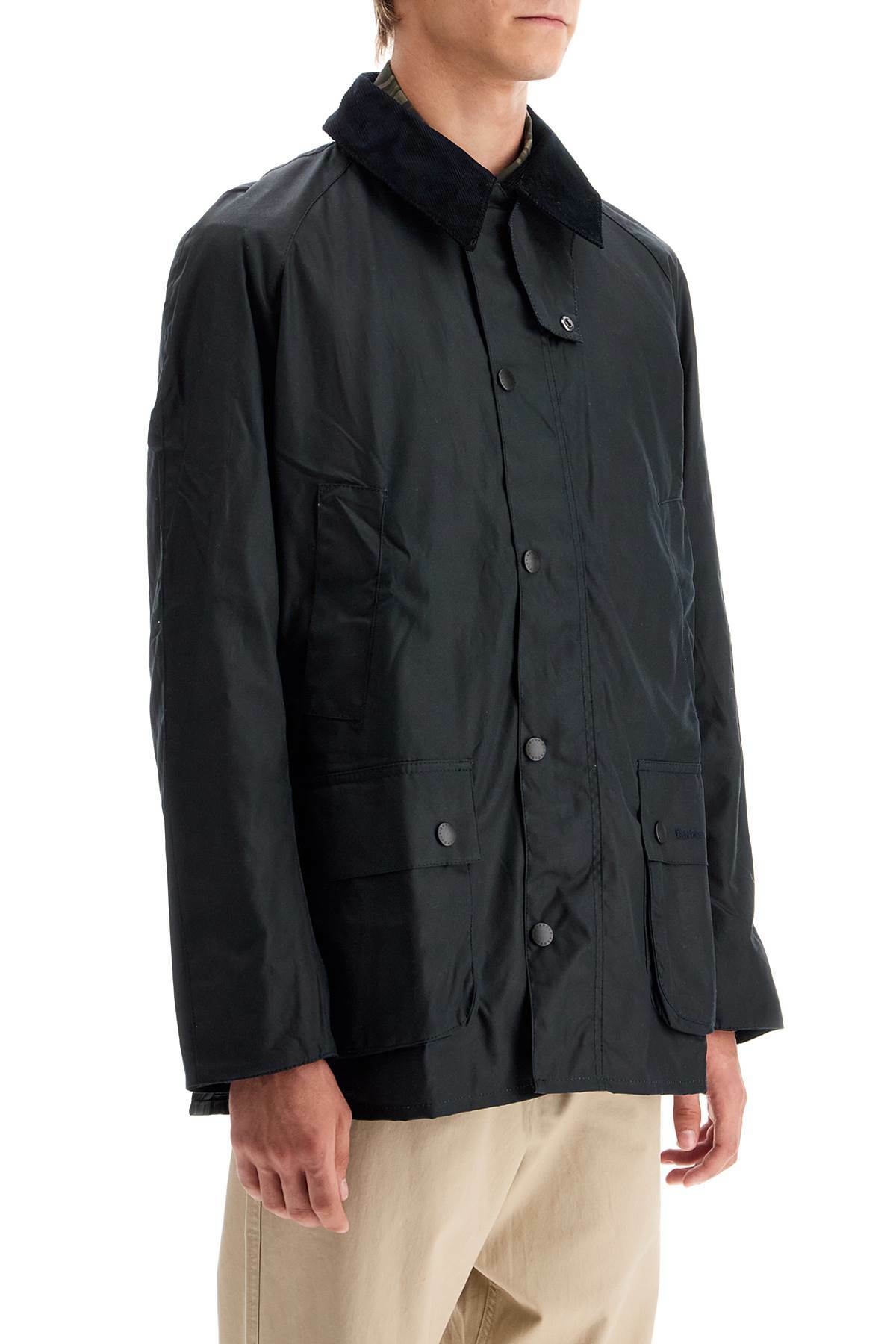 BARBOUR ashby waxed jacket Blue Barbour