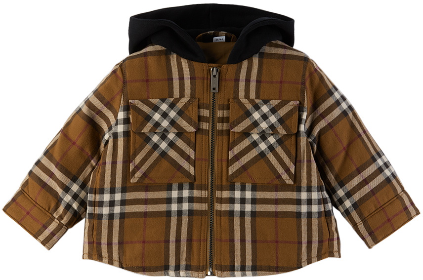 Burberry Baby Brown Check Jacket Burberry