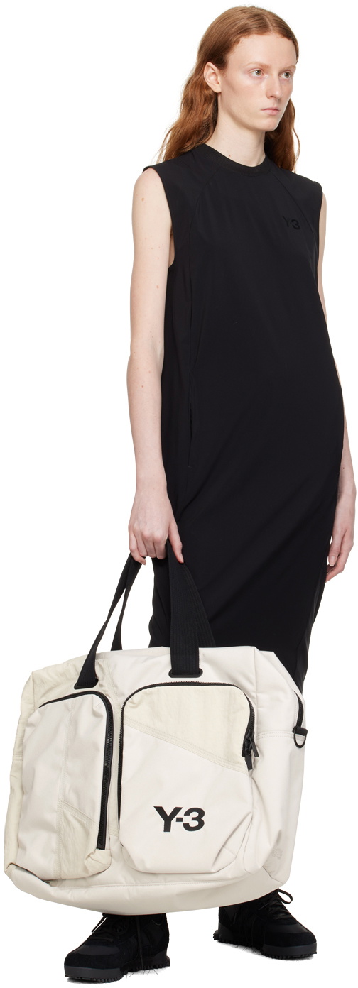 Y-3 White Holdall Tote Y-3