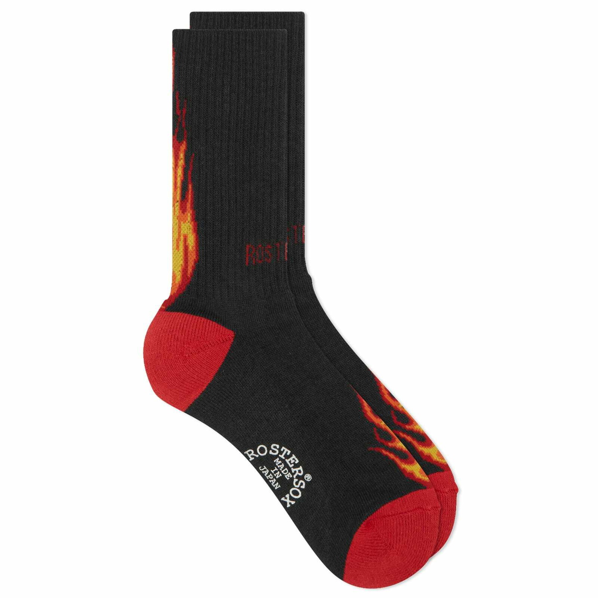 Rostersox Fire Socks in Red Rostersox