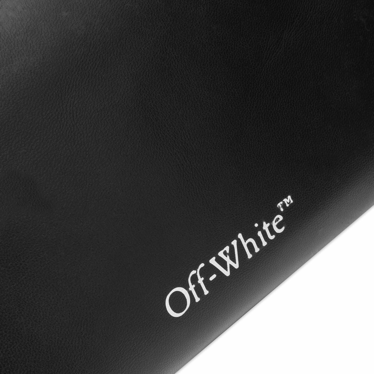 Off-White Women's Block Pouch Quote Bag in Black Off-White