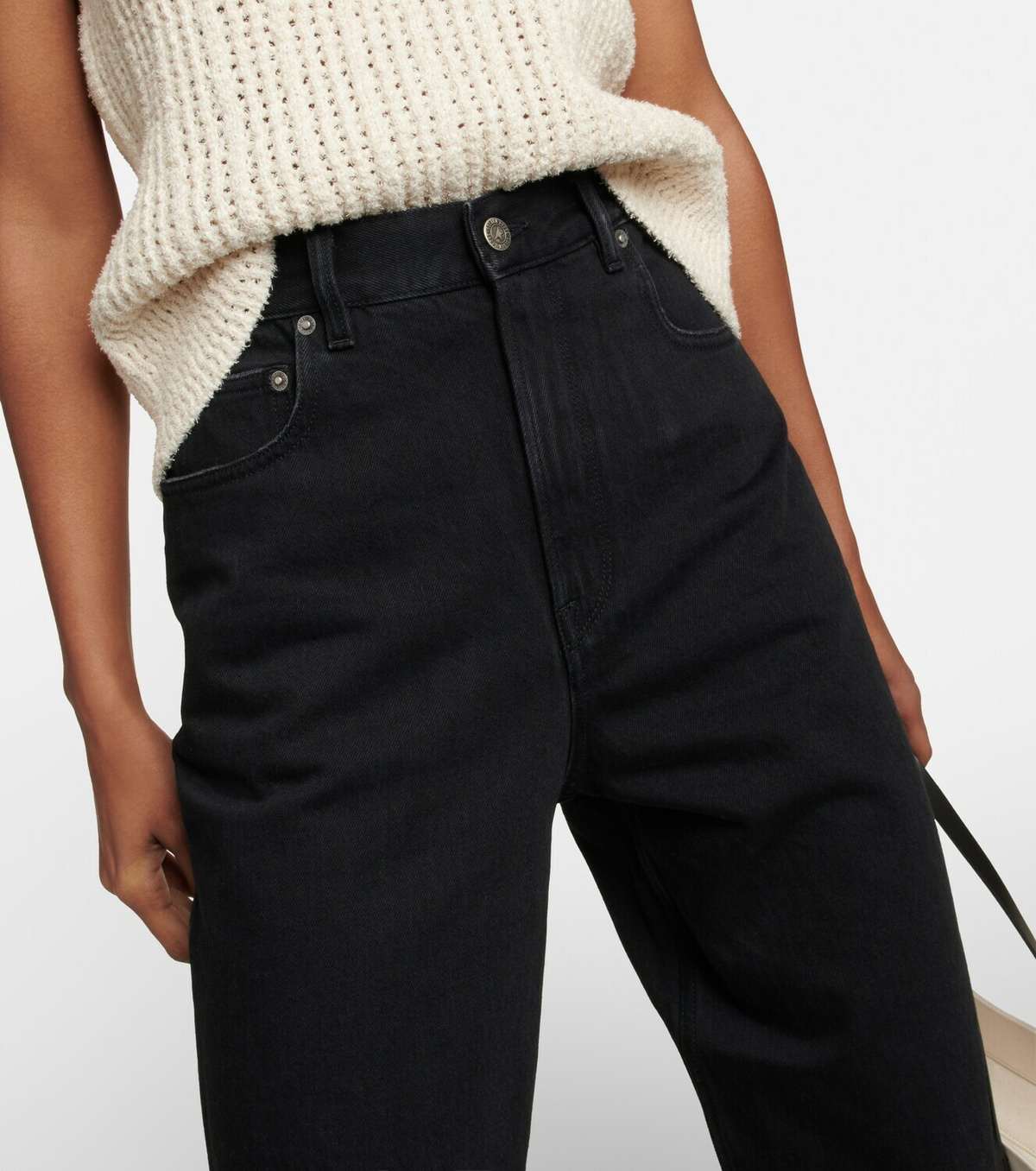 Golden Goose - Kim high-rise wide-leg jeans Golden Goose Deluxe Brand