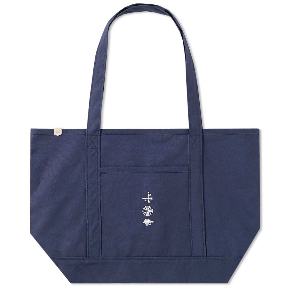Maple Grocery Tote Bag Blue Maple