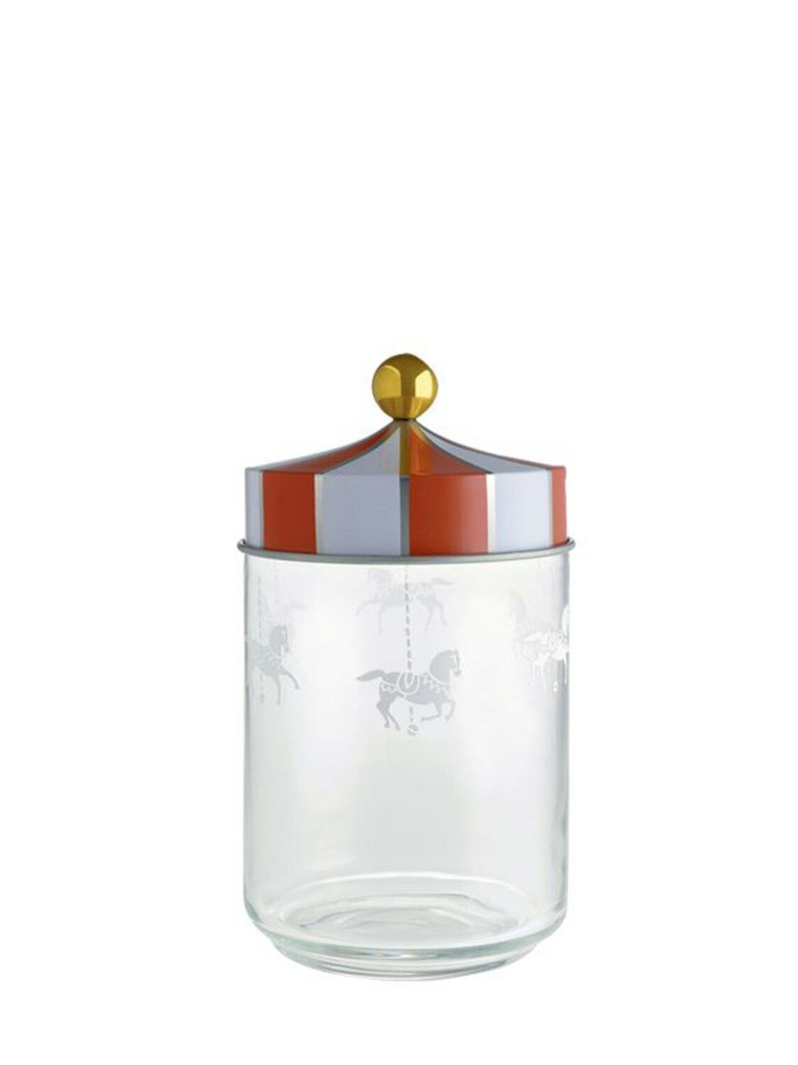 ALESSI - Circus Large Glass Container W/ Lid Alessi