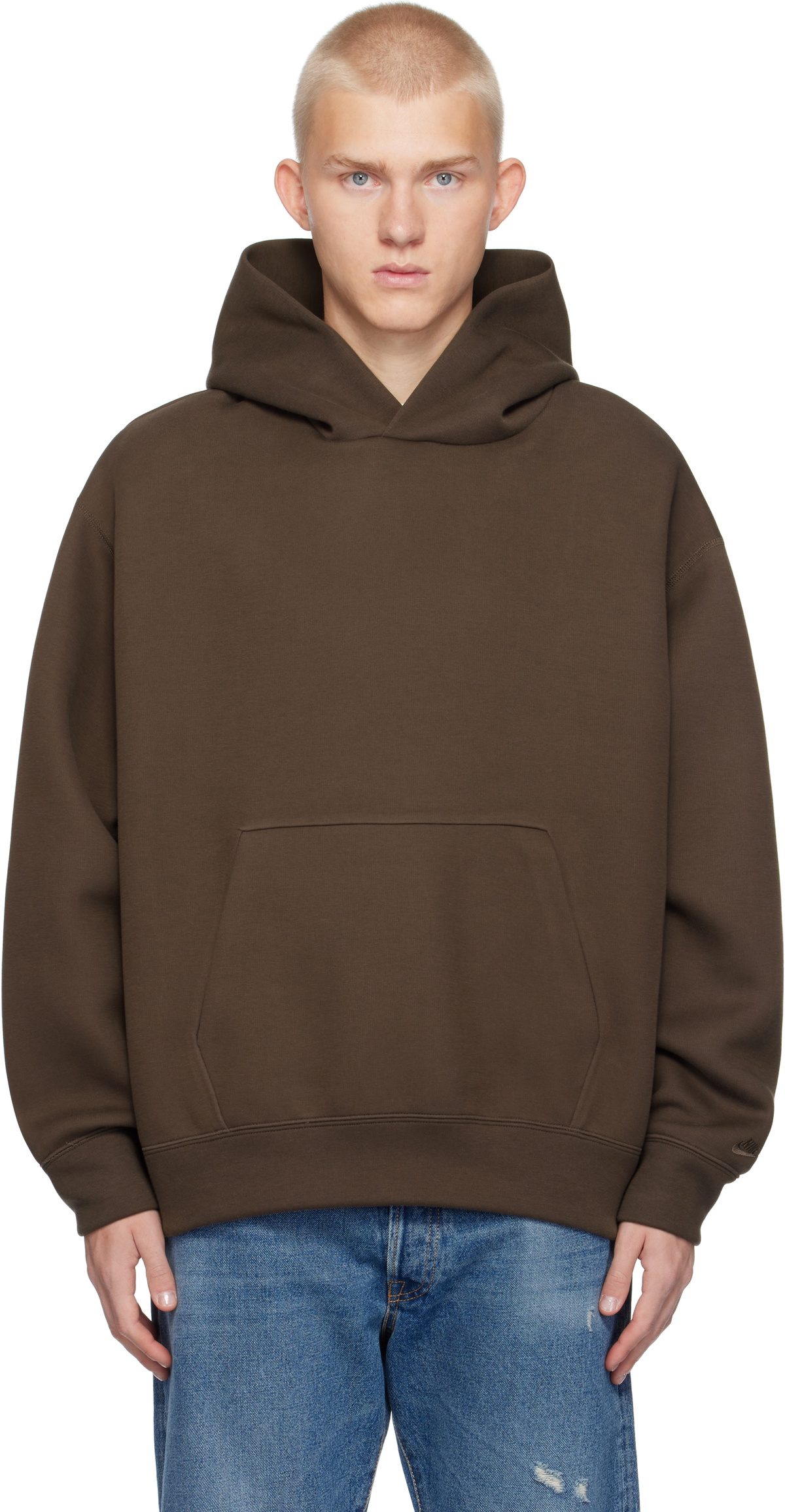 Nike Brown Tech Reimagined Hoodie Nike