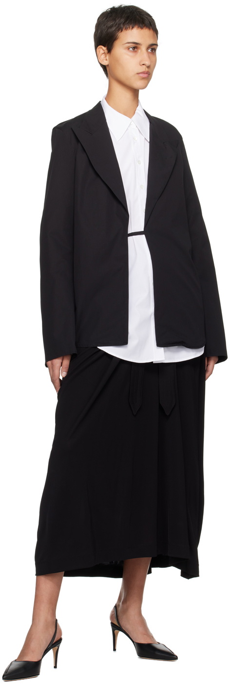 BITE Black Self-Tie Blazer BITE