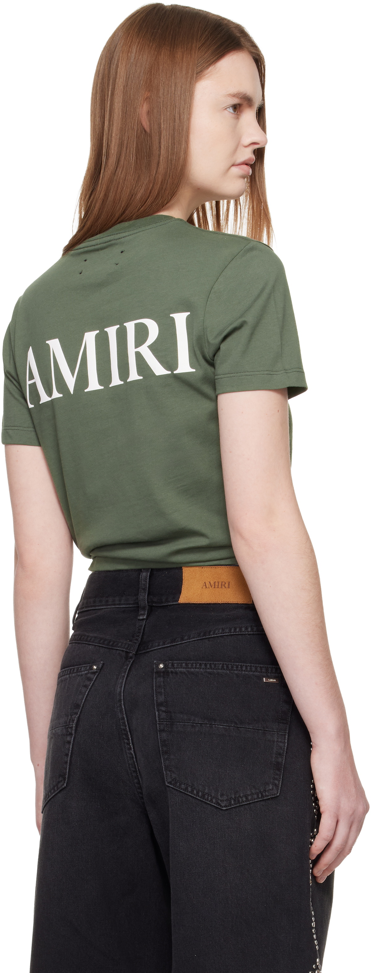 AMIRI Green MA Core Logo T-shirt Amiri